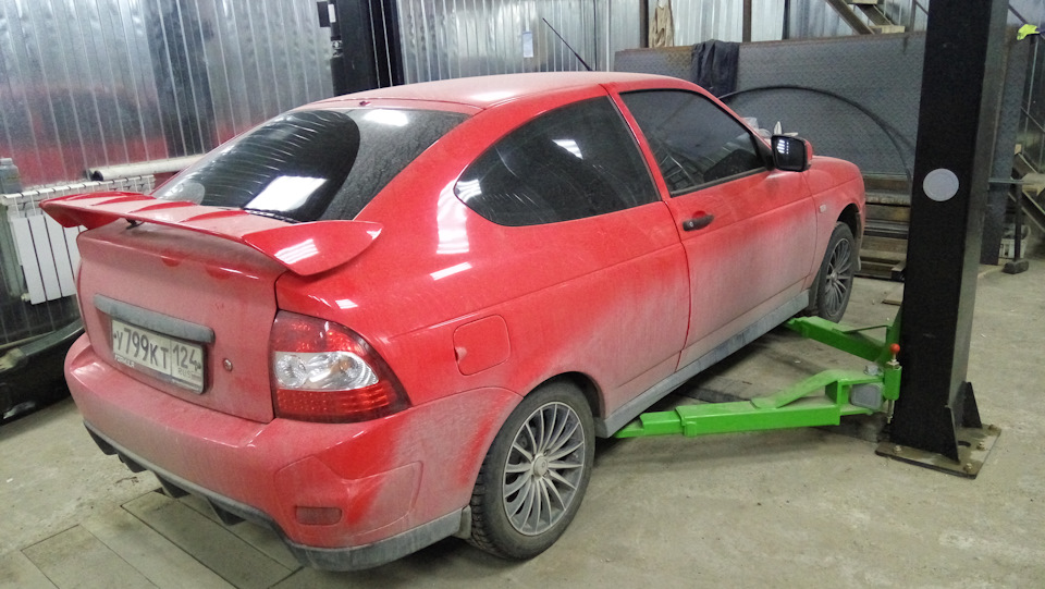Летний комплект колёс — Lada Приора Купе, 1,6 л, 2012 года | колёсные ...