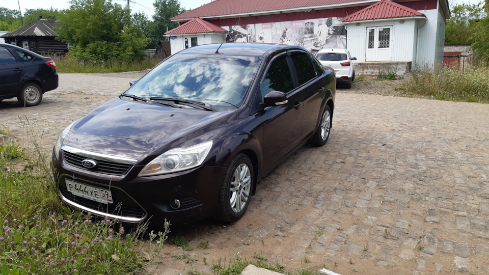 Противотуманные фары — Ford Focus Sedan II, 1,6 л, 2008 года | запчасти ...
