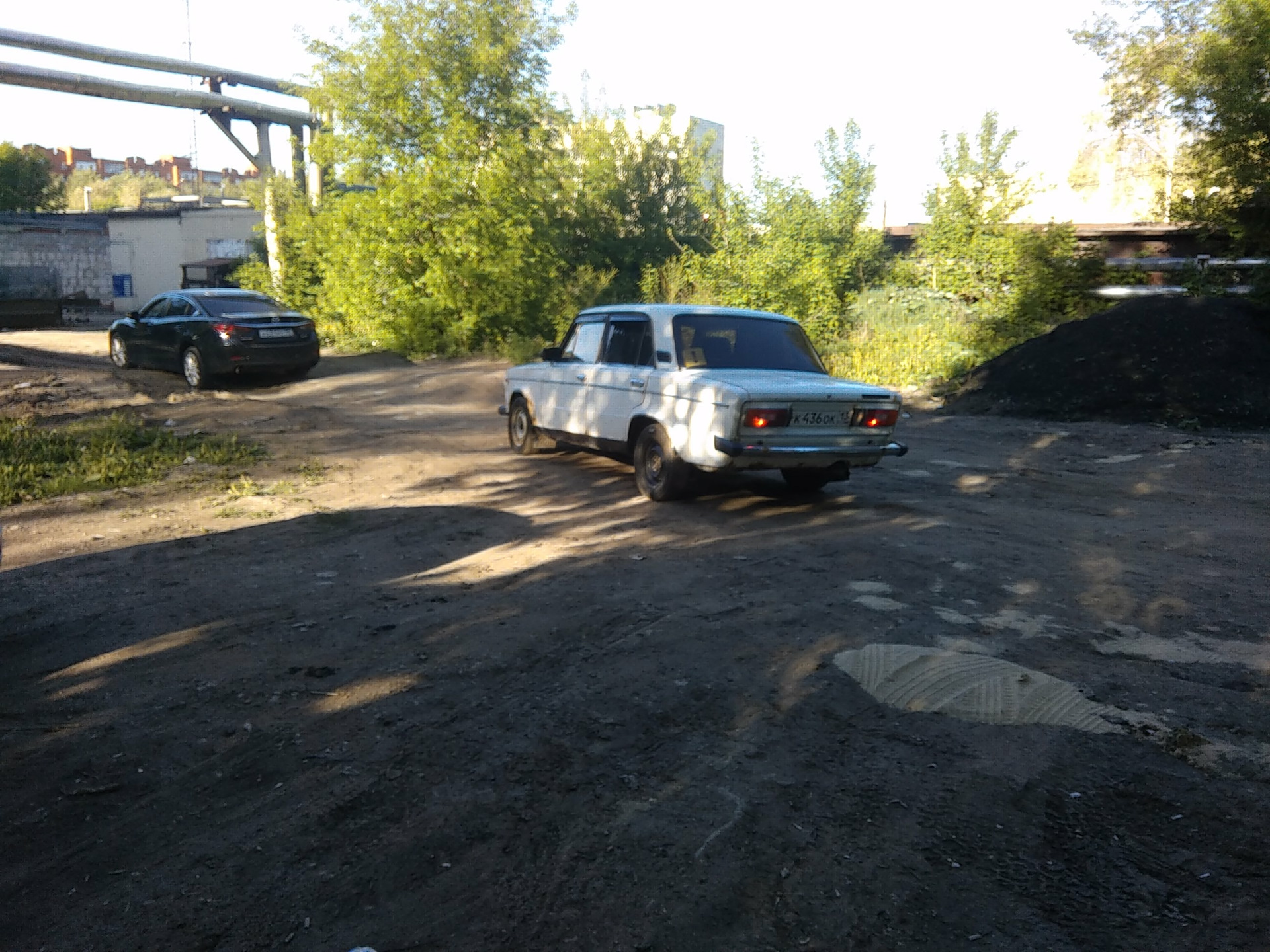 Ну вот и все, Белый танк сменил мехвода. — Lada 21061, 1,6 л, 1997 года ...