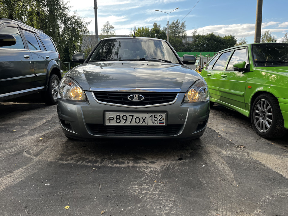Штатные ДХО как на Приора 2 на Лада Приора 1 — Lada Приора хэтчбек, 1,6 ...