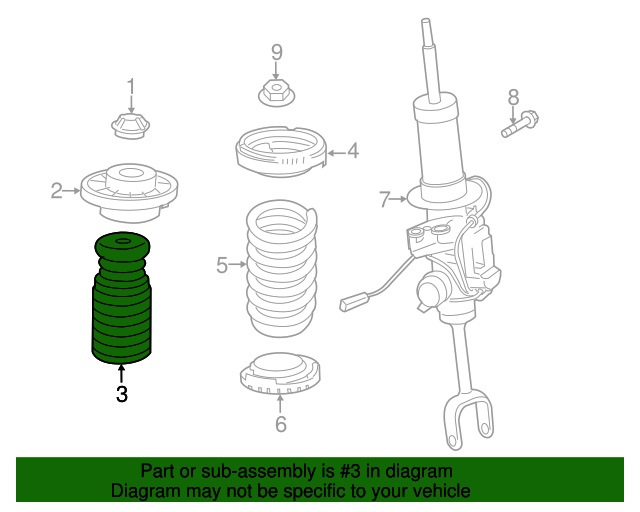 31336776142 Доп. аморт. ПД BMW | Запчасти на DRIVE2