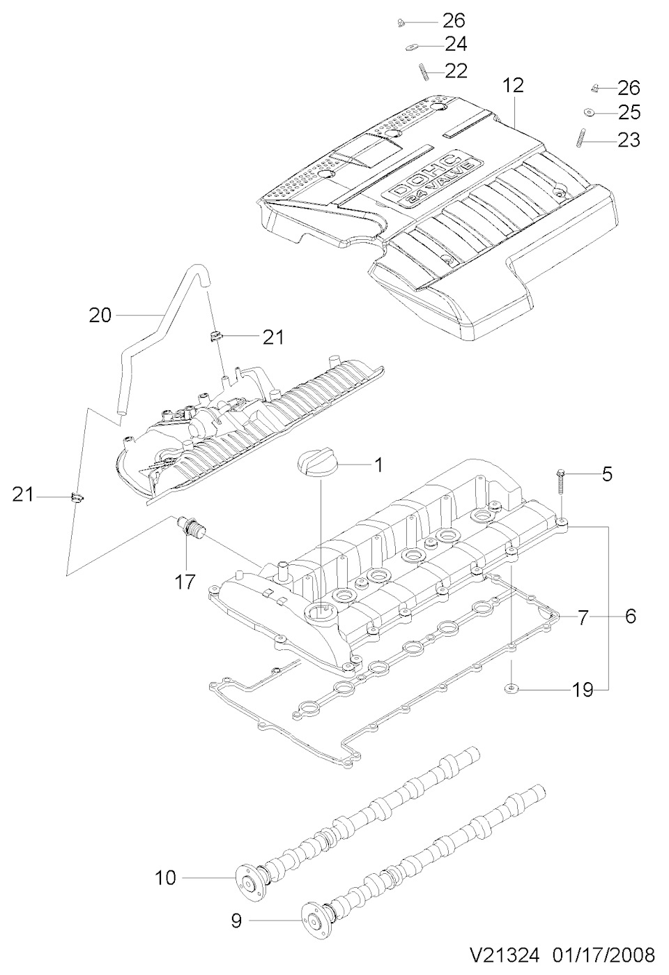 25181335 Шланг вакуумной системы GM | Запчасти на DRIVE2