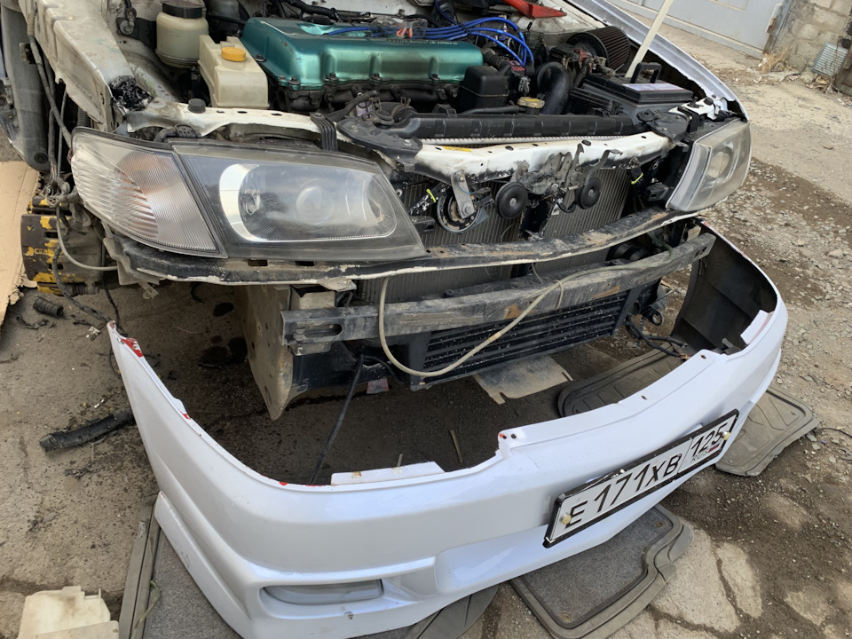 Передаю привет прежним владельцам — Nissan Wingroad (Y11), 2 л, 2000 ...