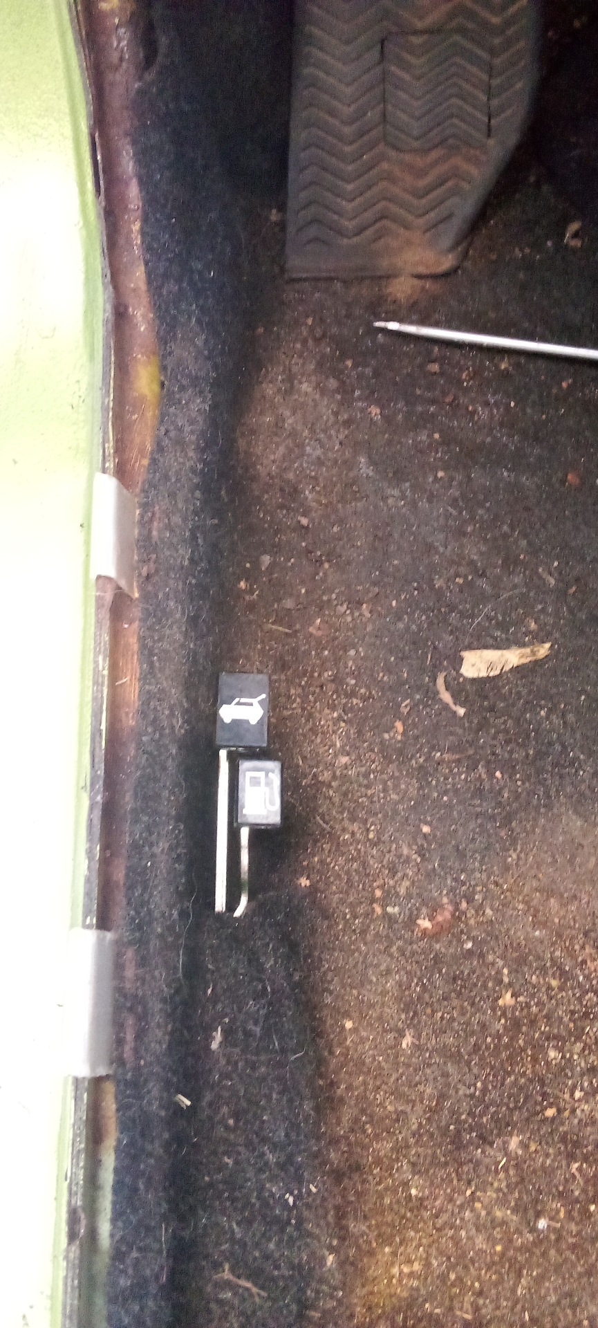 Открытие багажника из салона Part2 — Daewoo Matiz (M100, M150), 0,8 л ...