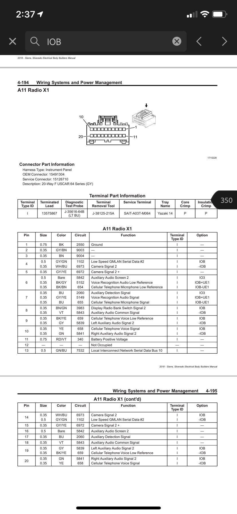 13575867 Жгут проводов GM | Запчасти на DRIVE2