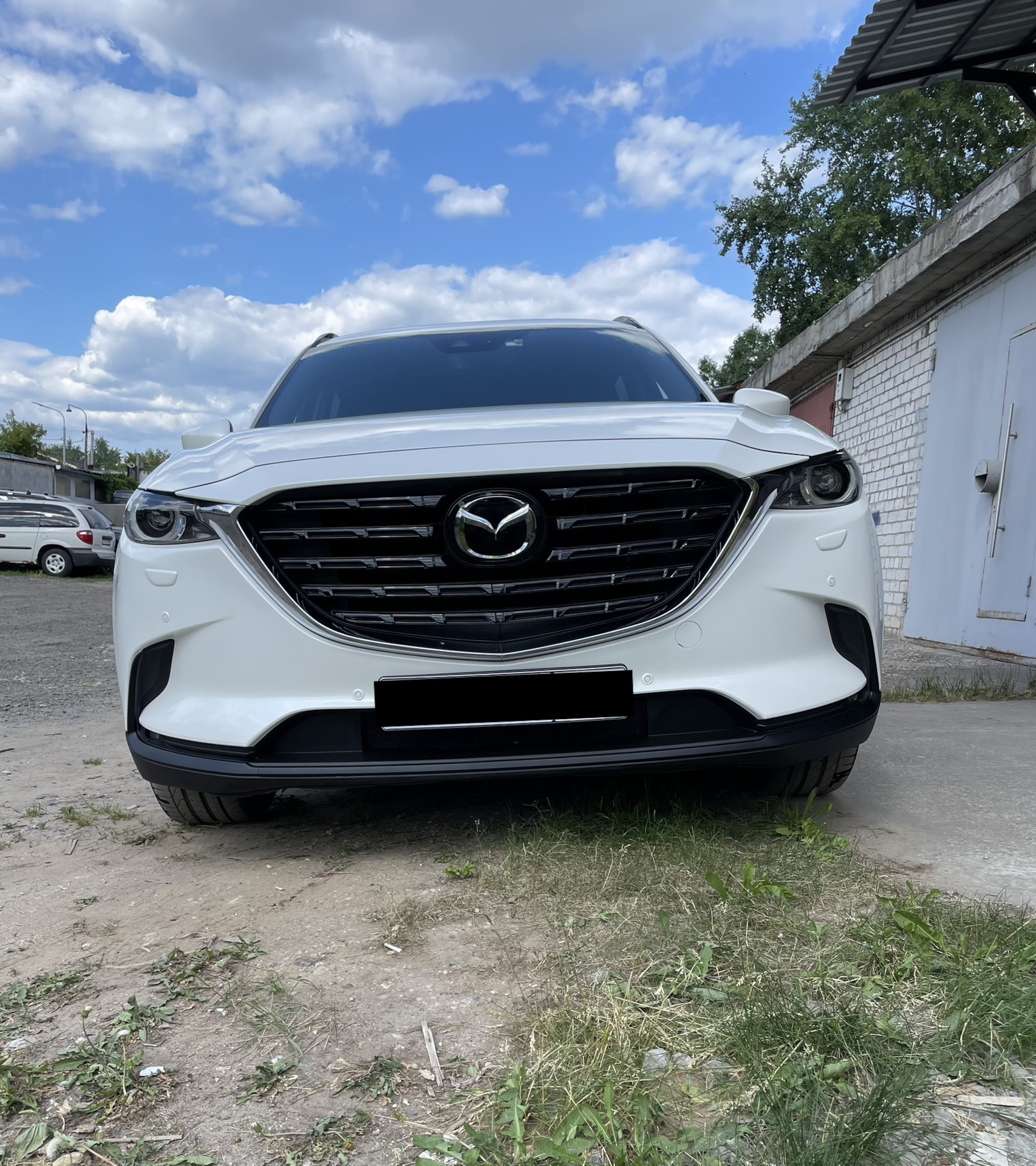 Частичный антихром — Mazda CX-9 (2G), 2,5 л, 2018 года | другое | DRIVE2