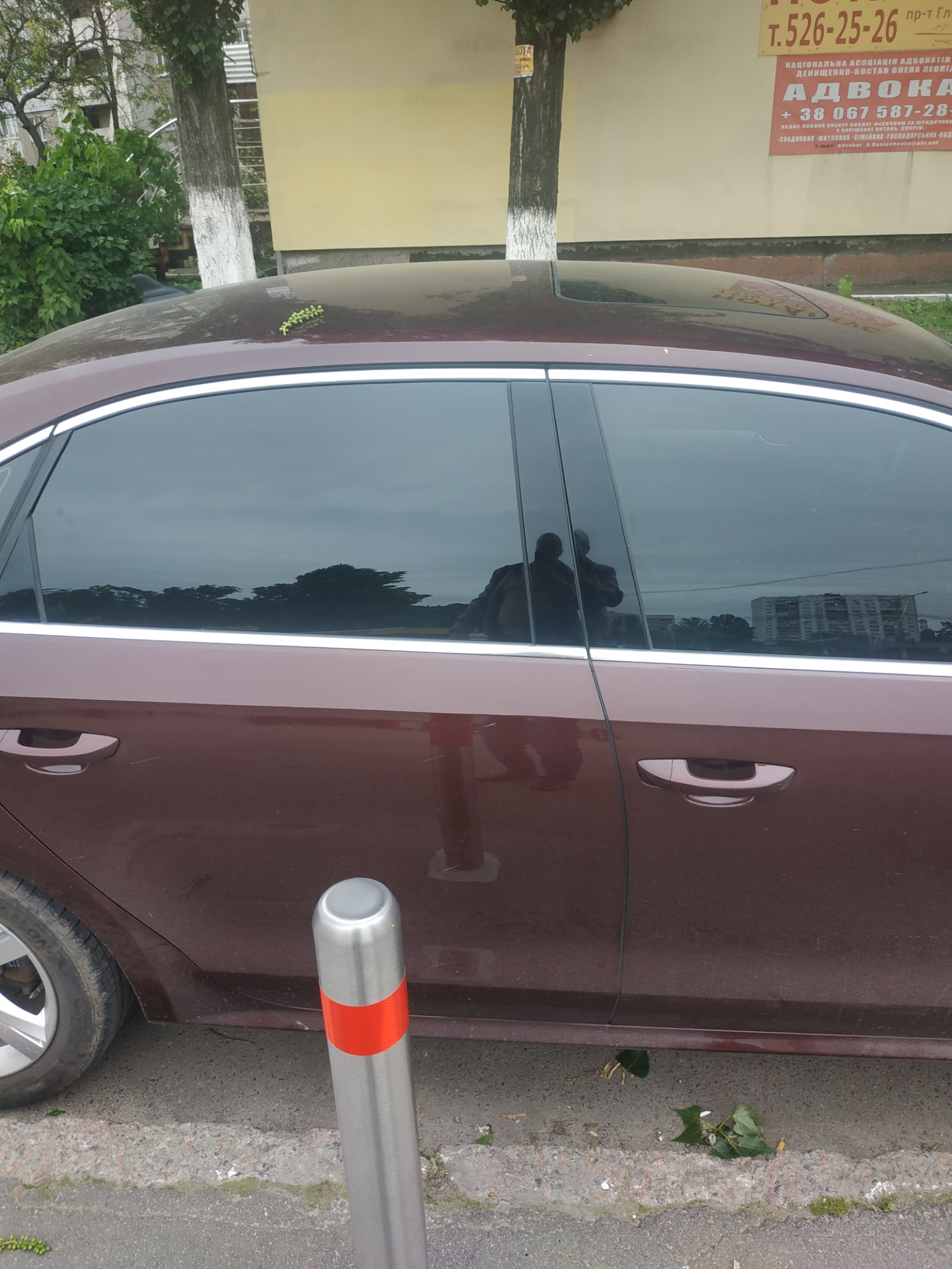 Тонировка Люмар — Volkswagen Passat (US) (1G), 2,5 л, 2013 года ...