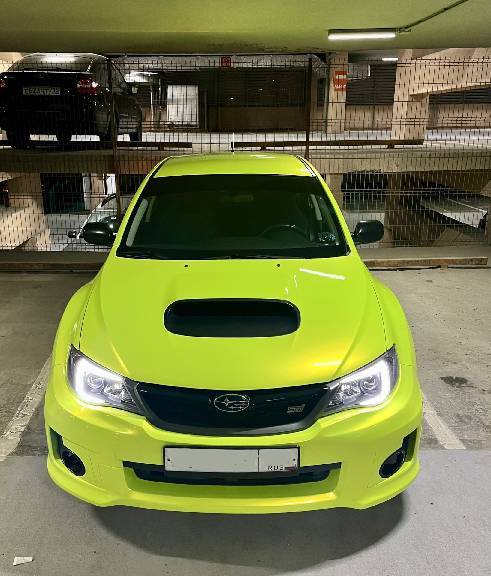 Новый цвет — Subaru Impreza (GE/GH), 2 л, 2008 года | стайлинг | DRIVE2