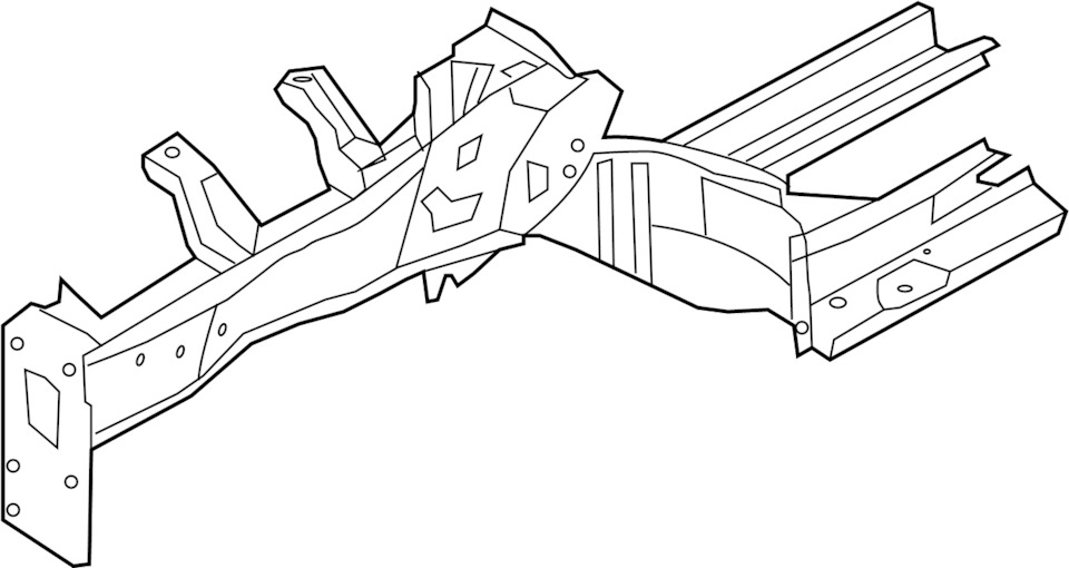 645871W010 Bracket ASSY-FENDER & BUMPER, R. BRACKET ASSY-FENDER ...