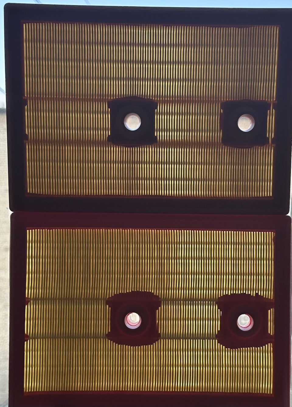 Фотосравнение воздущных фильтров MANN C27009 Китай и Германия ...