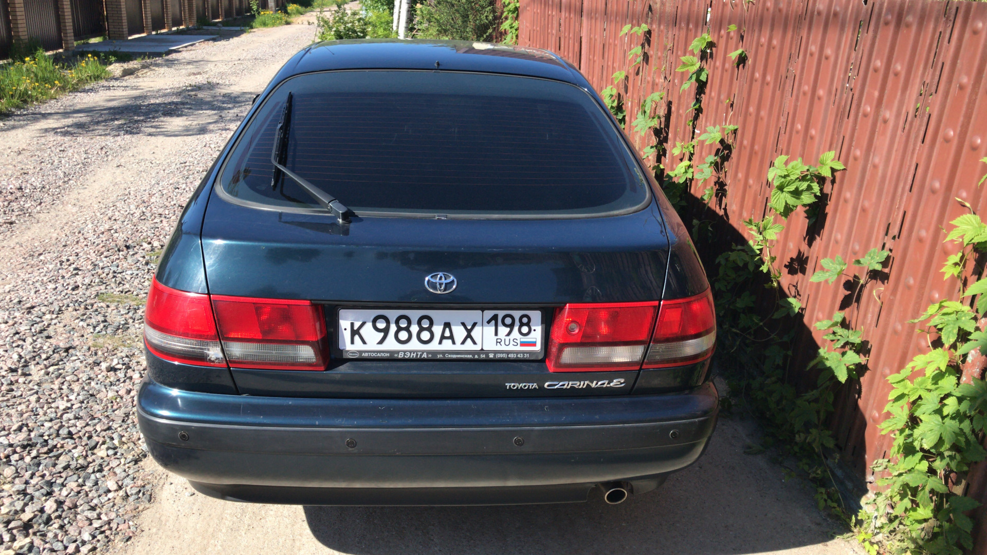 🚗 — Toyota Carina E, 1,8 л, 1995 года | мойка | DRIVE2