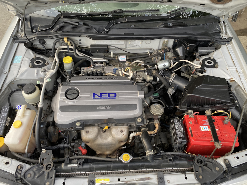 Qg15 как новый — Nissan Sunny (B15), 1,5 л, 1999 года | мойка | DRIVE2