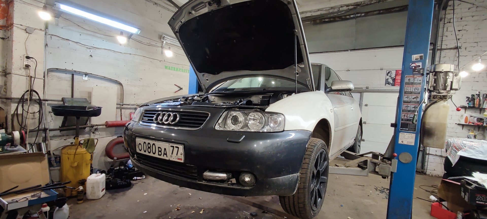 Новая турбина на 340000 пробега. — Audi A3 (8L), 1,8 л, 2001 года ...