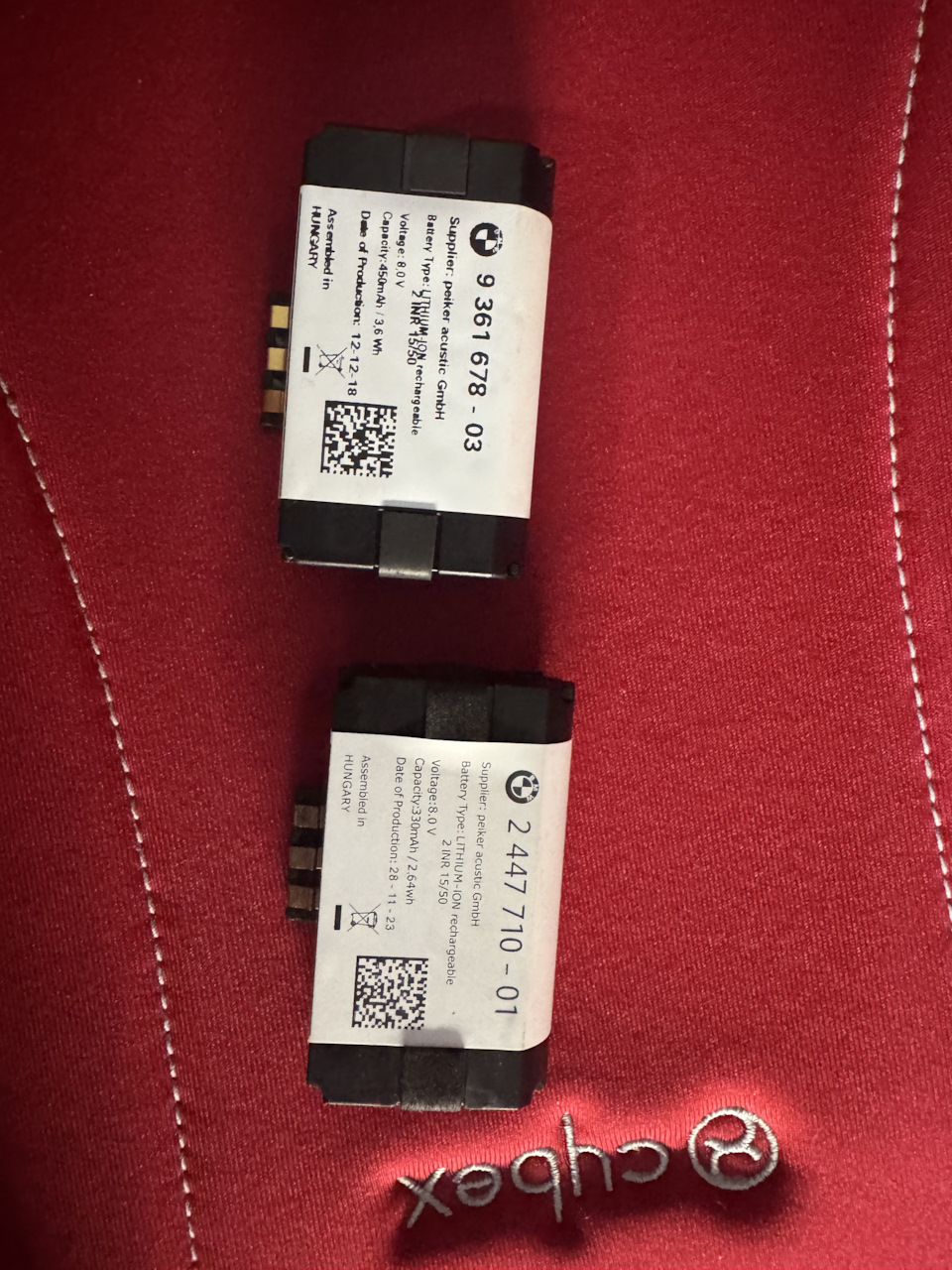 Замена батарейки в блоке под потолком — BMW X3 (G01), 3 л, 2019 года ...