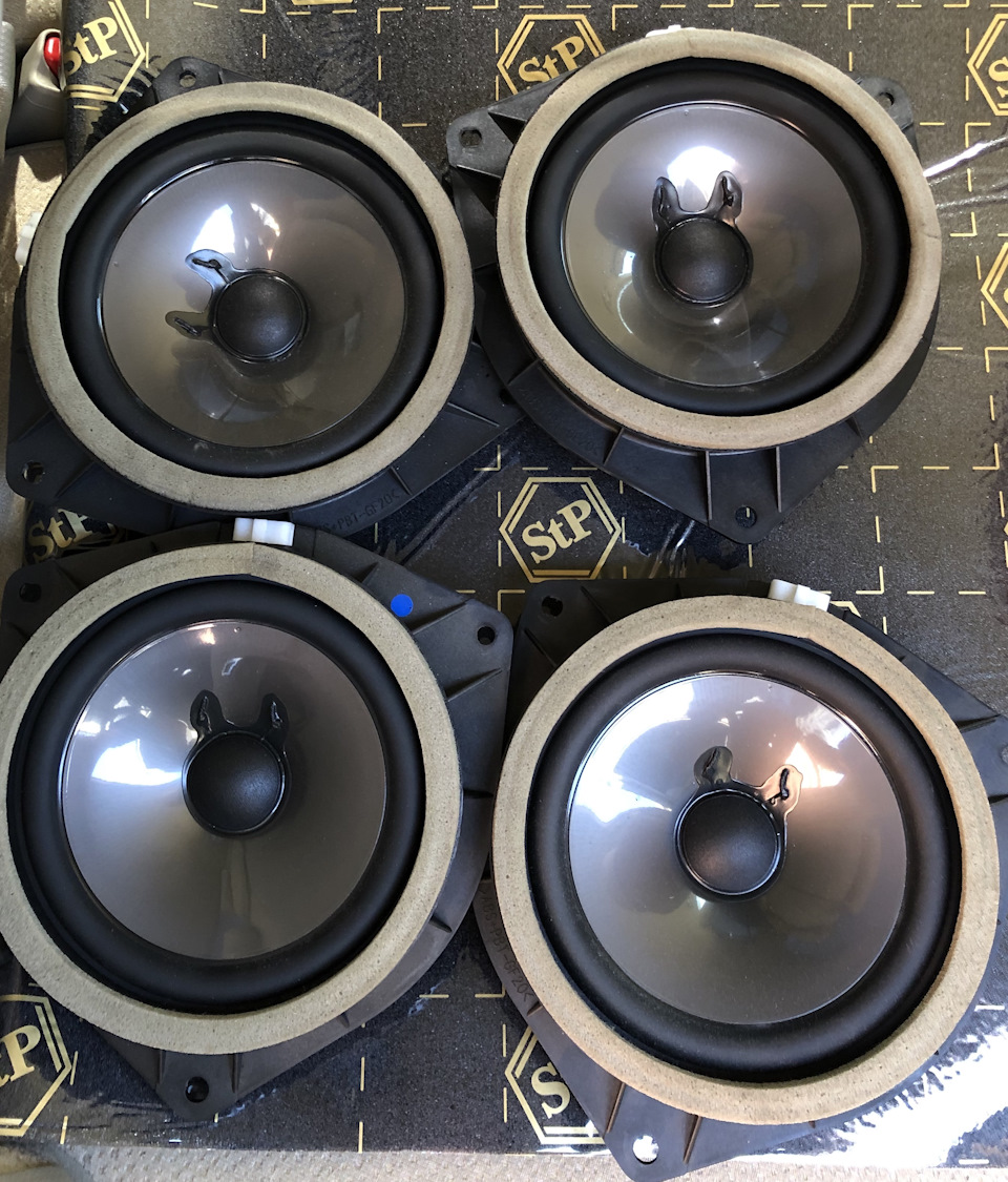 #12 Замена штатных динамиков на динамики Lexus IS — Toyota Premio (T260 ...