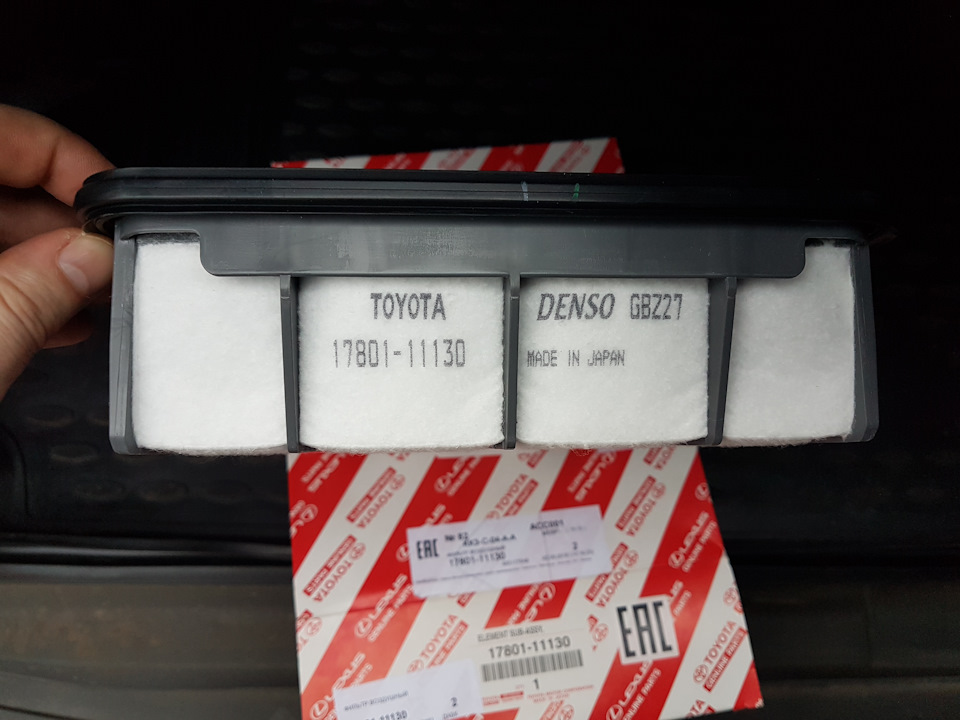 1780111130 Фильтр воздушный TOYOTA LEXUS | Запчасти на DRIVE2