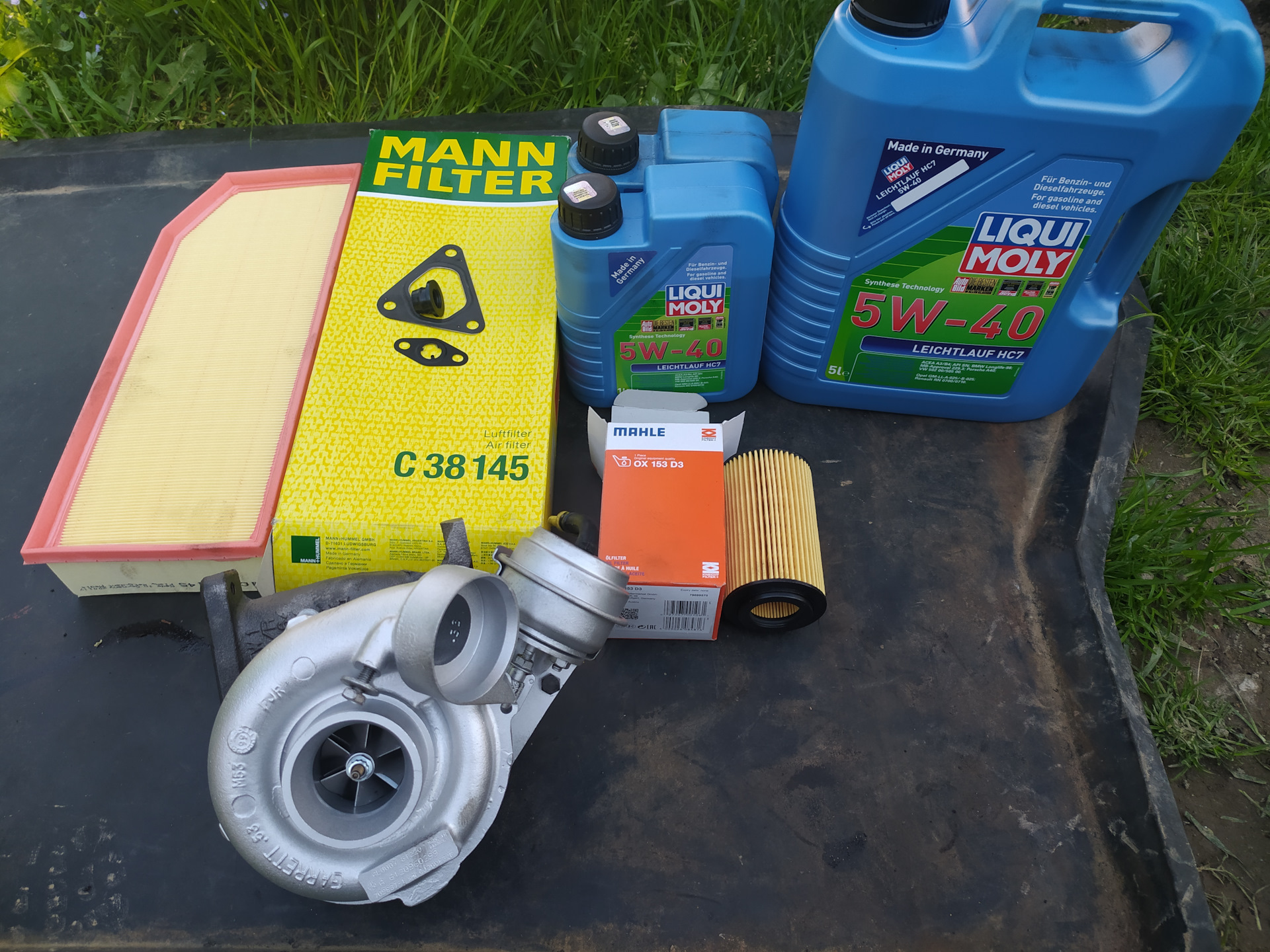 Замена турбины + удаление ЕГР — Mercedes-Benz E-Class (W210), 2,7 л ...