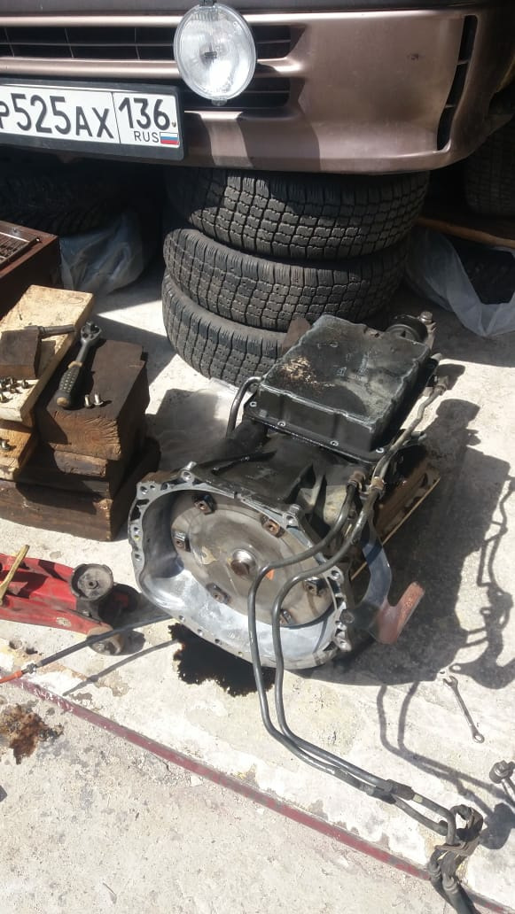 Замена АКПП 30-40le на 03-72l — Toyota HiAce (H100), 2,4 л, 1989 года ...