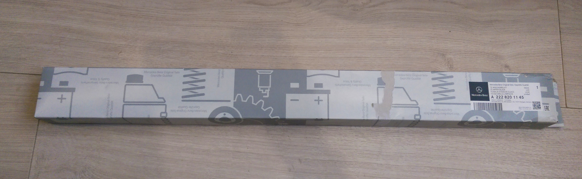 Замена щёток стеклоочистителей #1 — Mercedes-Benz S-Class (W222), 4,7 л ...