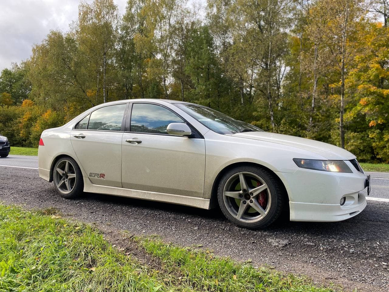 Поездка на дачу — Honda Accord Euro R (CL7), 2 л, 2002 года ...