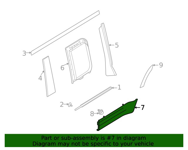 LR161134 Боковой молдинг кузова Jaguar Land Rover | Запчасти на DRIVE2