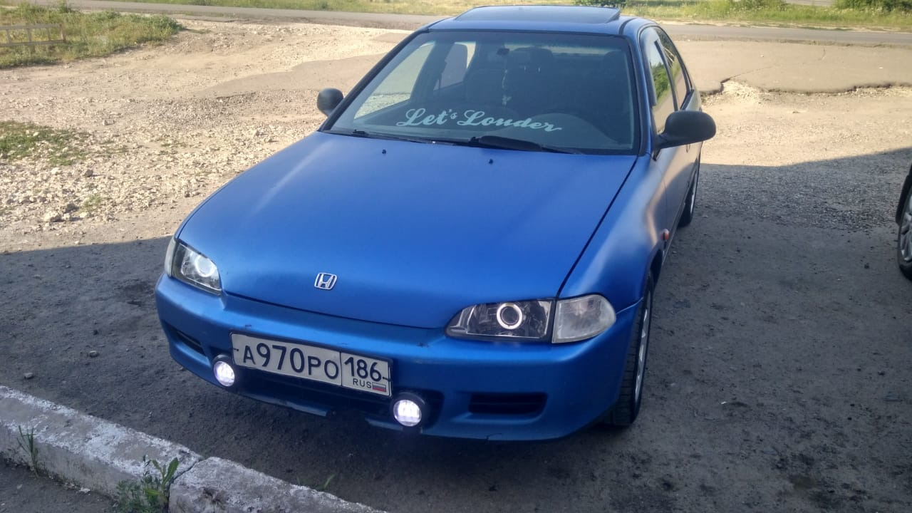 Honda Civic (5G) 1.6 бензиновый 1994 | 1,6 VTEC на DRIVE2