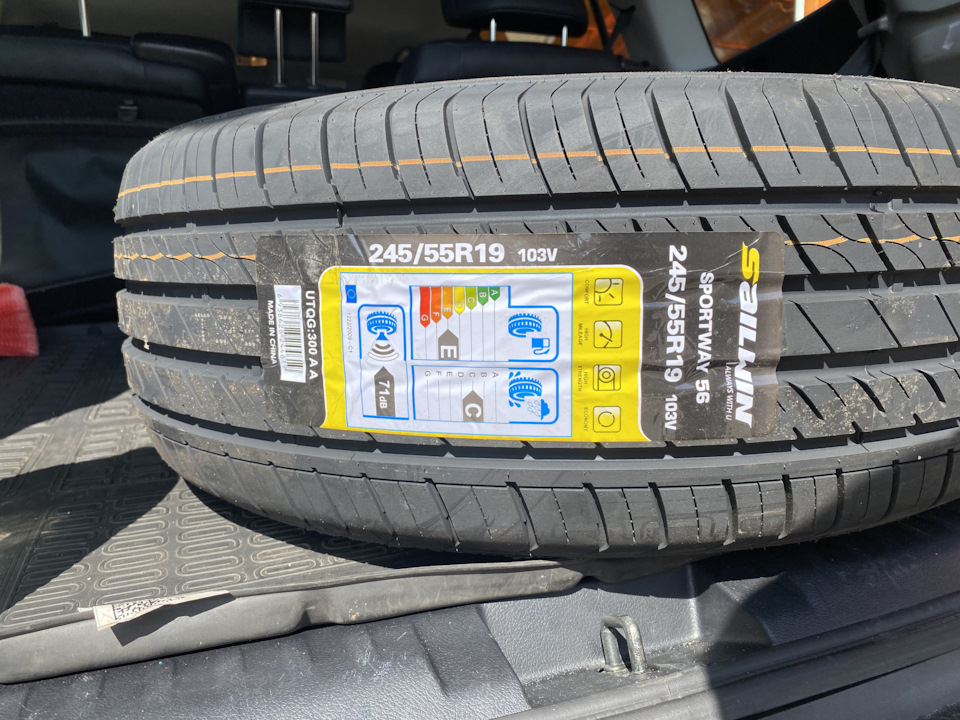 SAILWIN SPORTWAY 56 — Toyota Highlander (XU40), 3,5 л, 2011 года | шины | DRIVE2