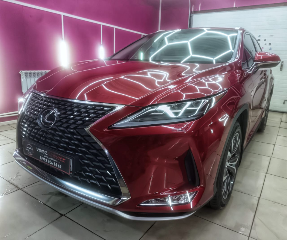 Бронепленка часть 2 — Lexus RX (4G), 2 л, 2022 года | другое | DRIVE2