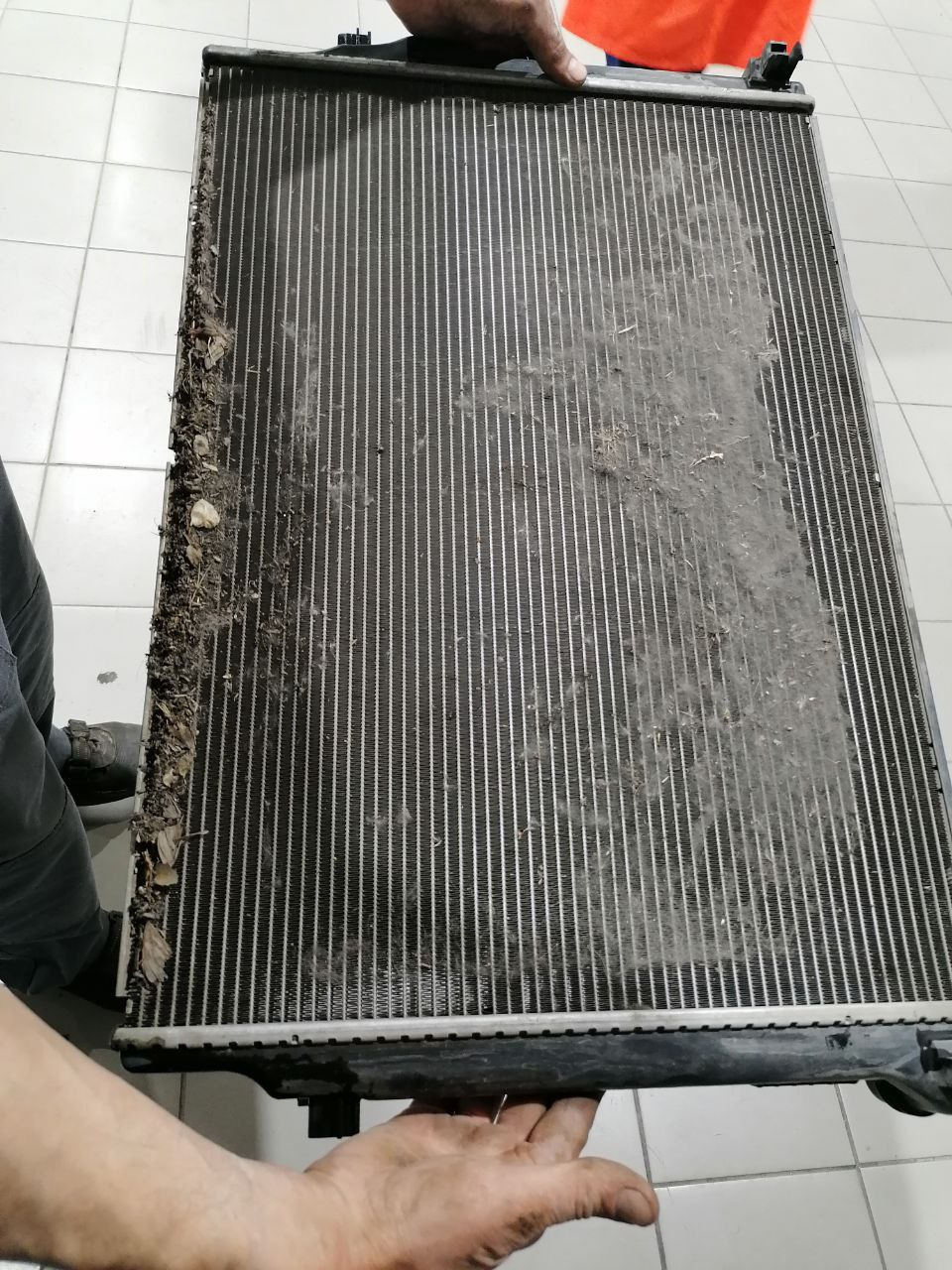 Мойка радиаторов, замена колодок, антифриза и тормозной жидкости ...