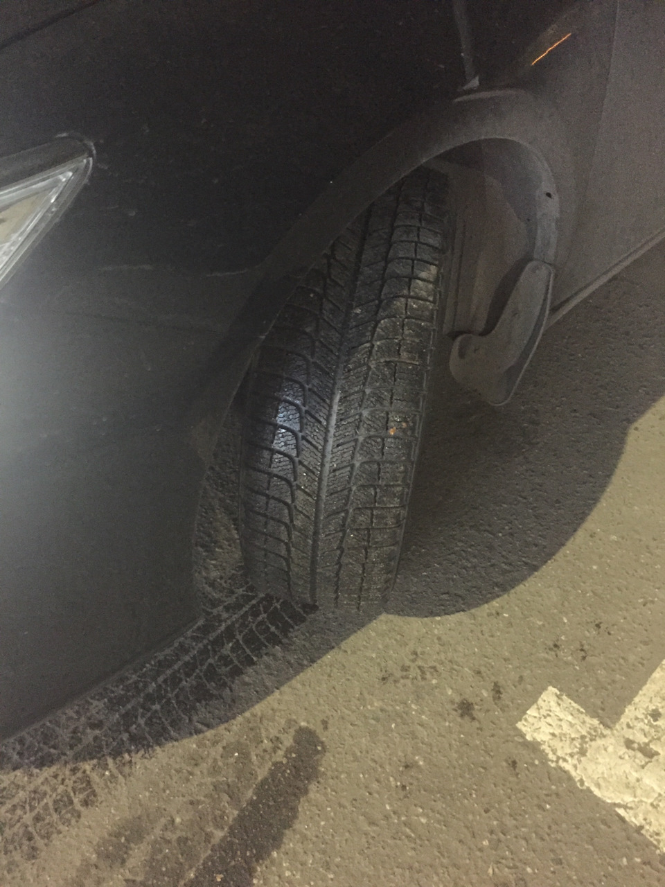 Зимние шины липучки — Toyota Camry (XV50), 2,5 л, 2015 года | шины | DRIVE2