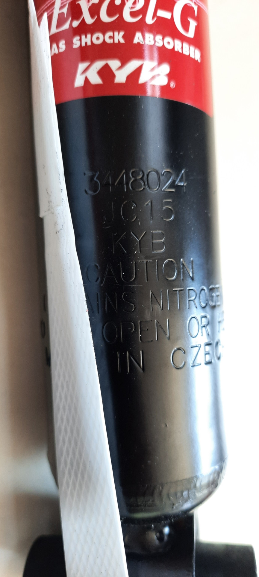 3448024 Амортизатор задний (левый/правый). Серия Excel-G KYB | Запчасти ...