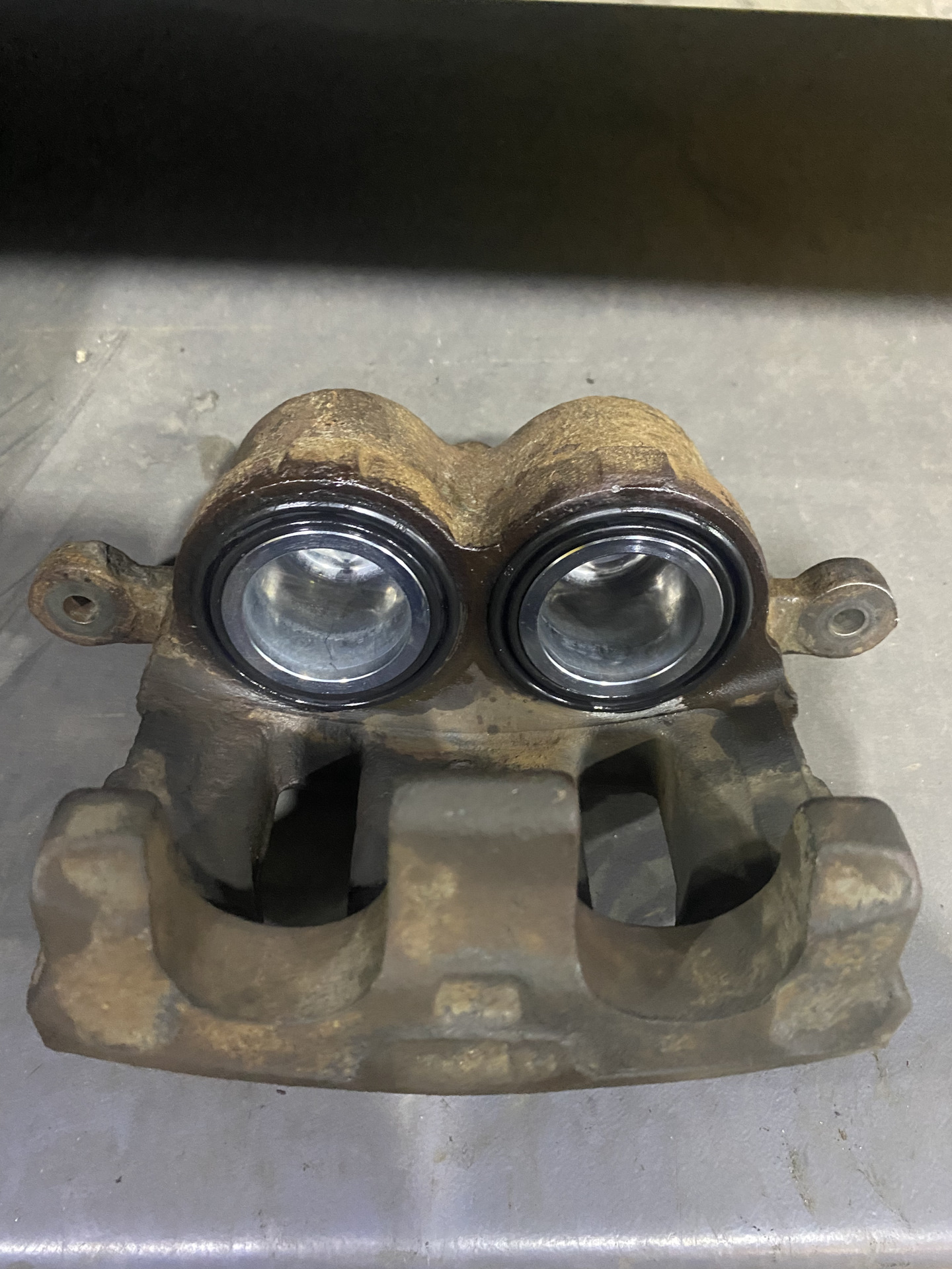 Переборка суппортов (запись для себя) — KIA Sorento (2G), 2,2 л, 2011 ...