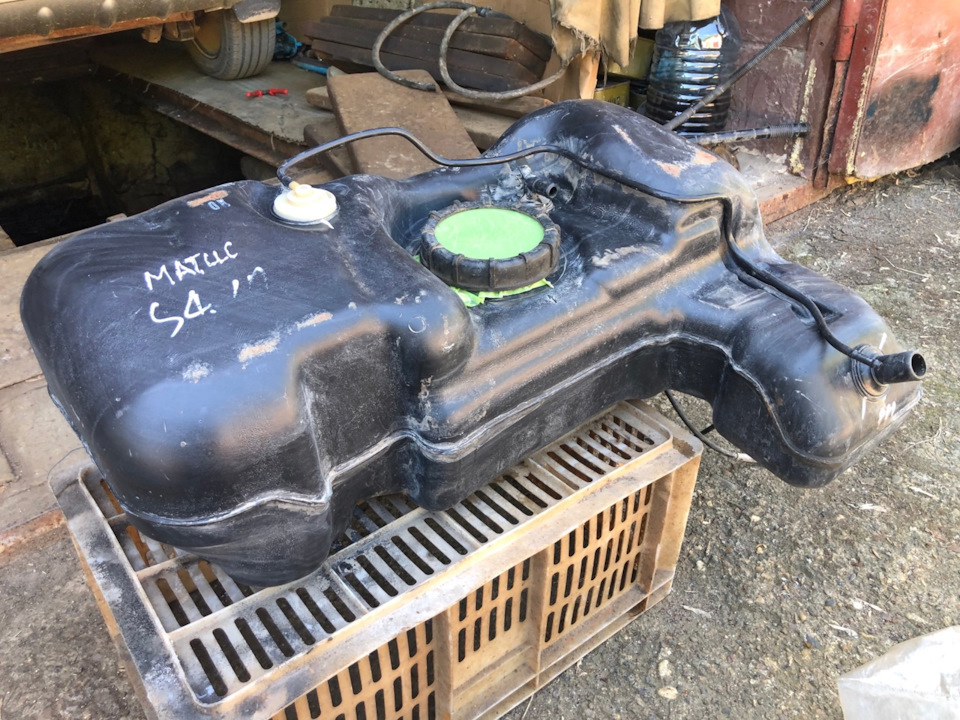 Бензобак — Daewoo Matiz (M100/M150), 1 л, 2008 года | своими руками ...