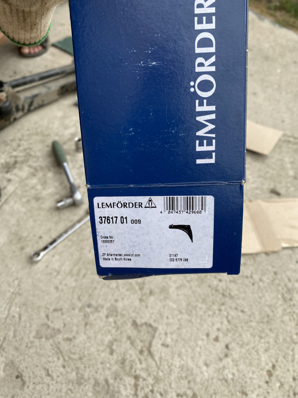 3761701 Рычаг подвески LEMFORDER | Запчасти на DRIVE2