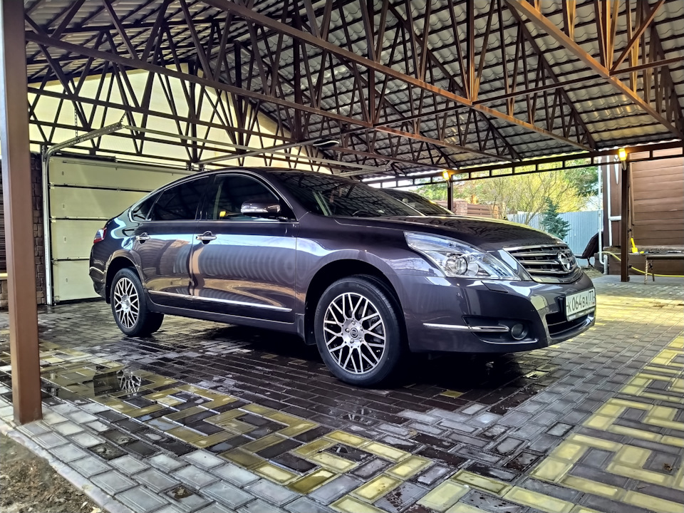 Попрощались окончательно с зимой — Nissan Teana (J32), 2,5 л, 2012 года ...