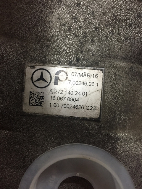 A2721402401 Коллектор впускной Mercedes | Запчасти на DRIVE2