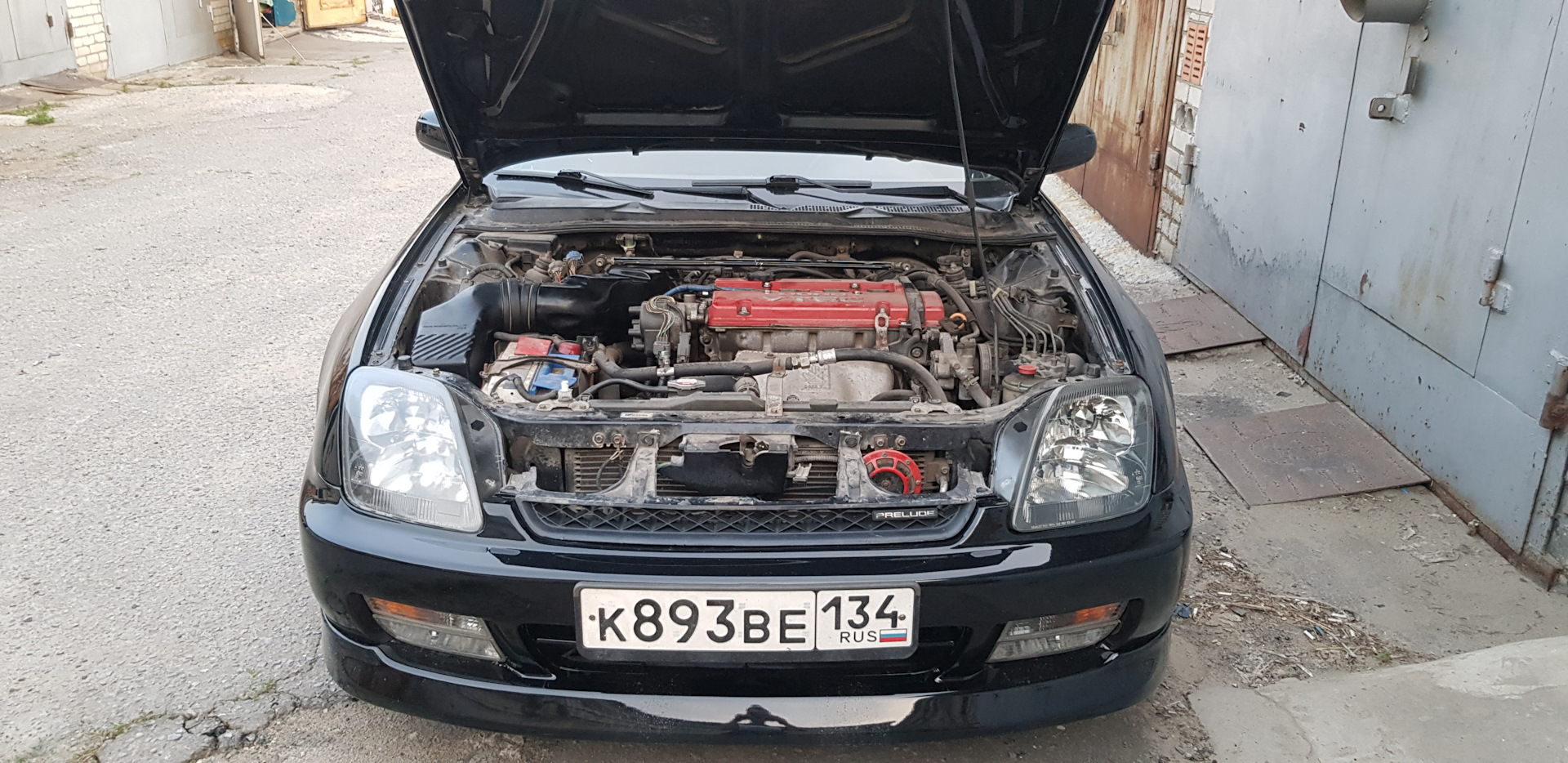 Впуск type s — Honda Prelude (BB5, BB6, BB7, BB8, BB9), 2,2 л, 2000 года | аксессуары | DRIVE2