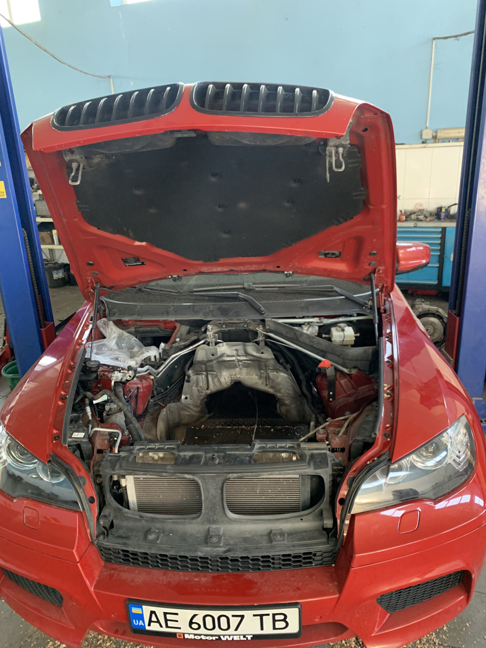 Мотор отказал )) — BMW X6 M (E71), 4,4 л, 2009 года | расходники | DRIVE2