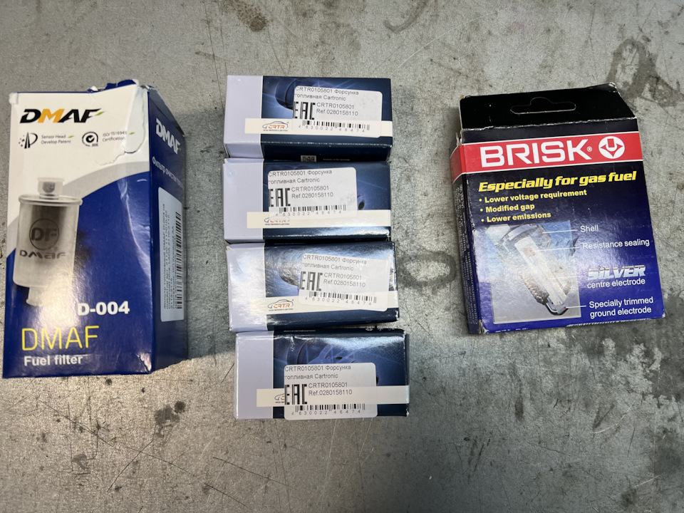 Замена форсунок, свеч и топливного фильтра — Lada 4x4 3D, 1,7 л, 2010 ...