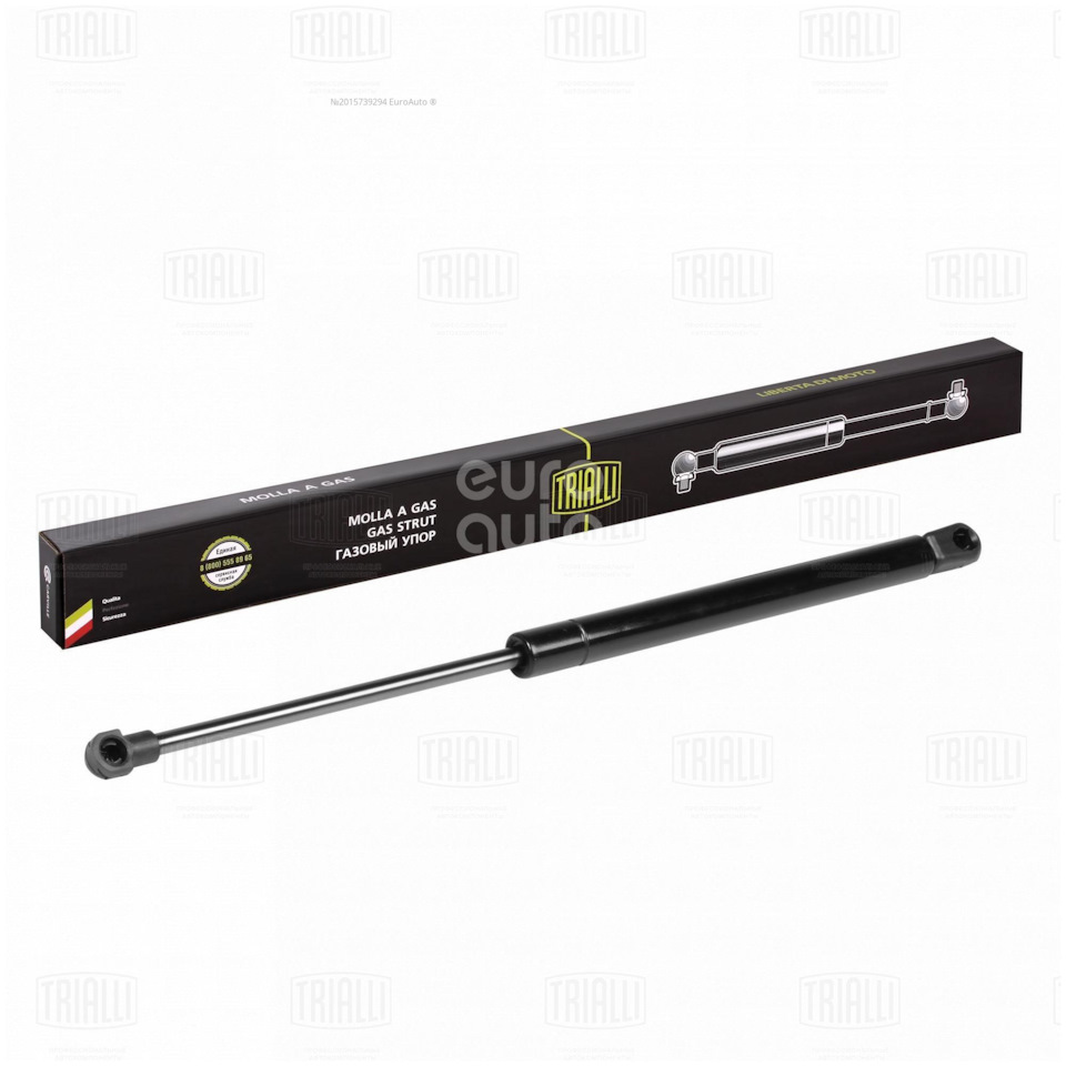 GS0512 Упор газовый (амортизатор) для Daewoo Matiz (98-) (крышки ...