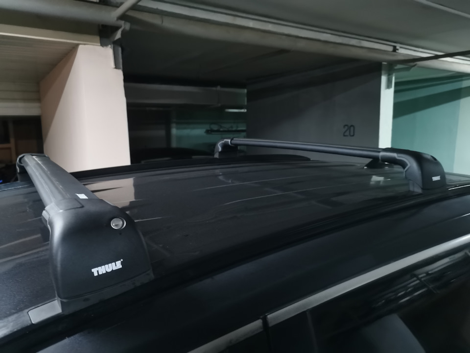 Thule WingBar Edge Black 9595B на Toyota RAV4 (5G). Б/у | 25 000 ₽ в ...