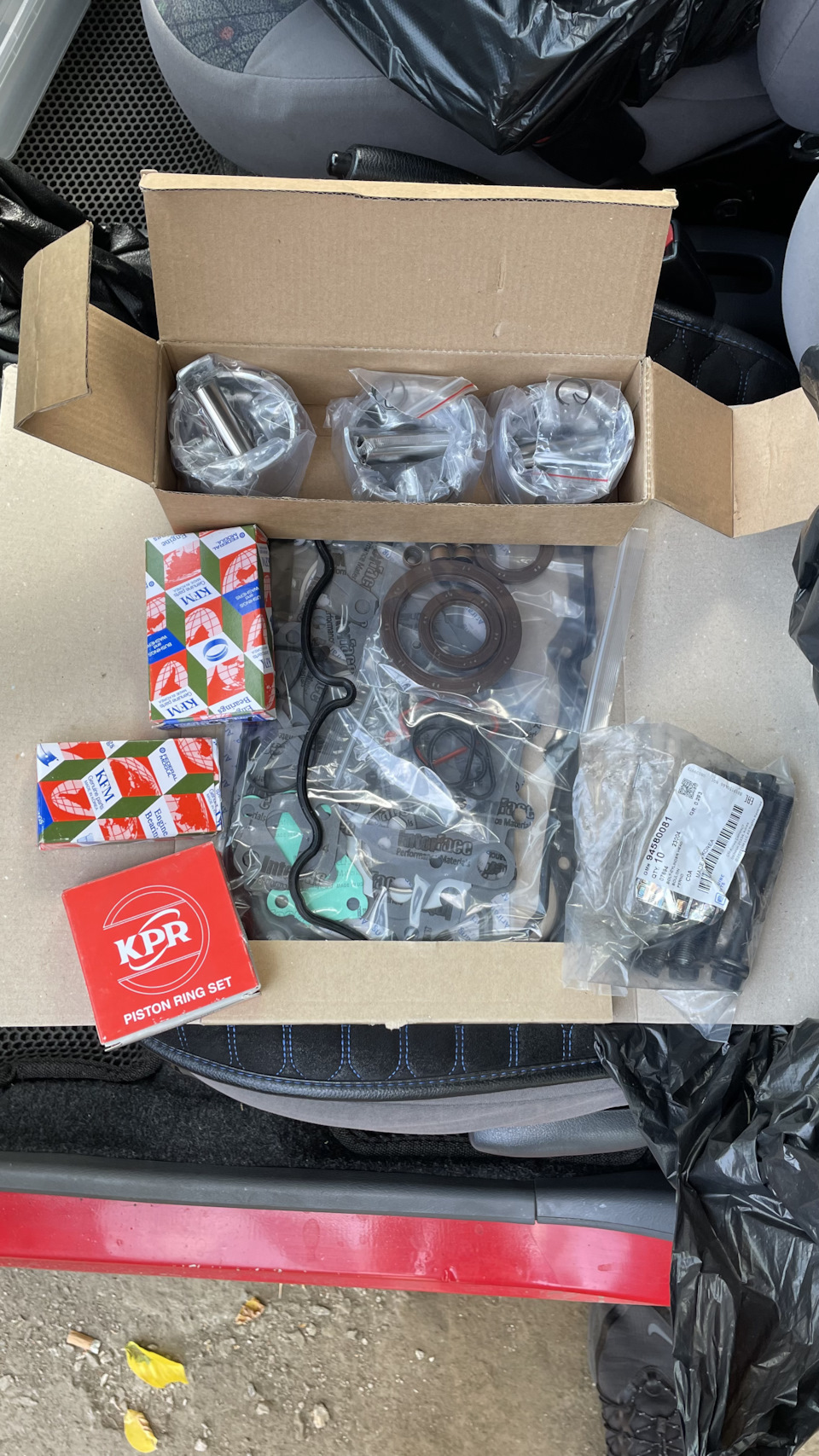 94580081 Болт М10х106 головки блока цилиндров / Chevrolet Aveo, Matiz ...