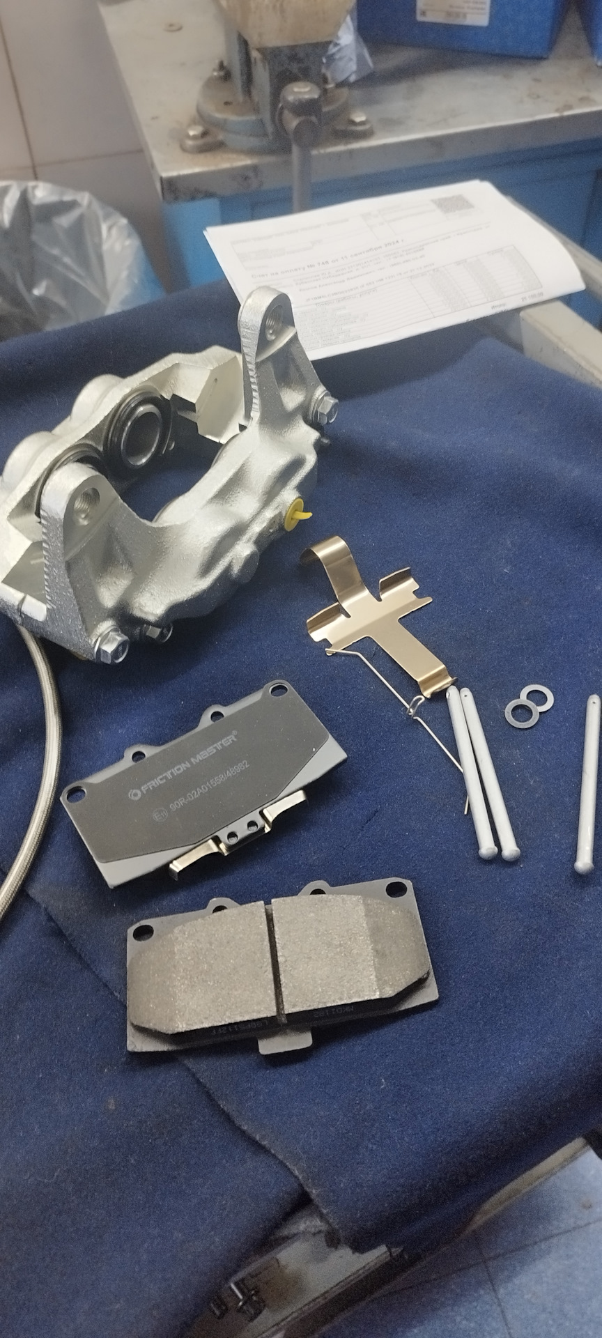 Большое ТО. Замена передних суппортов, замена шаровых, сайлентов ...