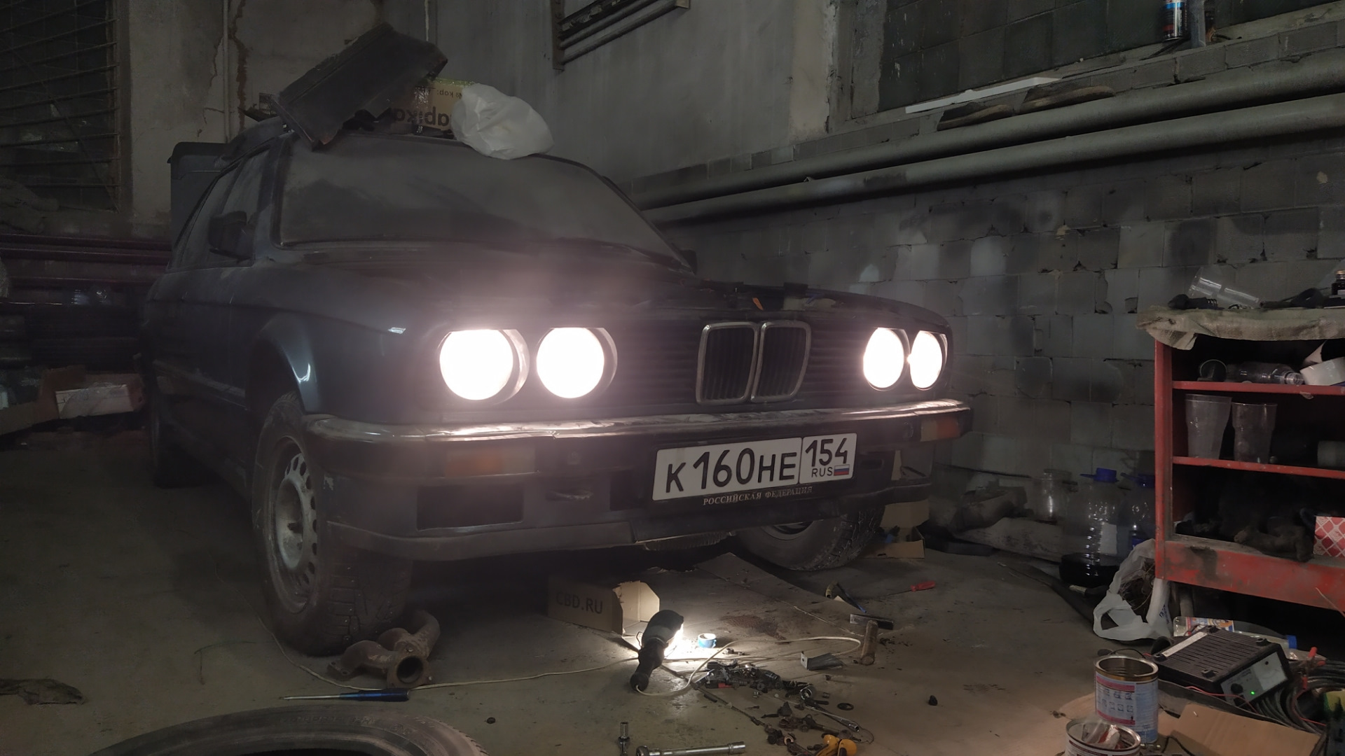 Swap m52b28tu — BMW 3 series (E30), 2,5 л, 1986 года | тюнинг | DRIVE2