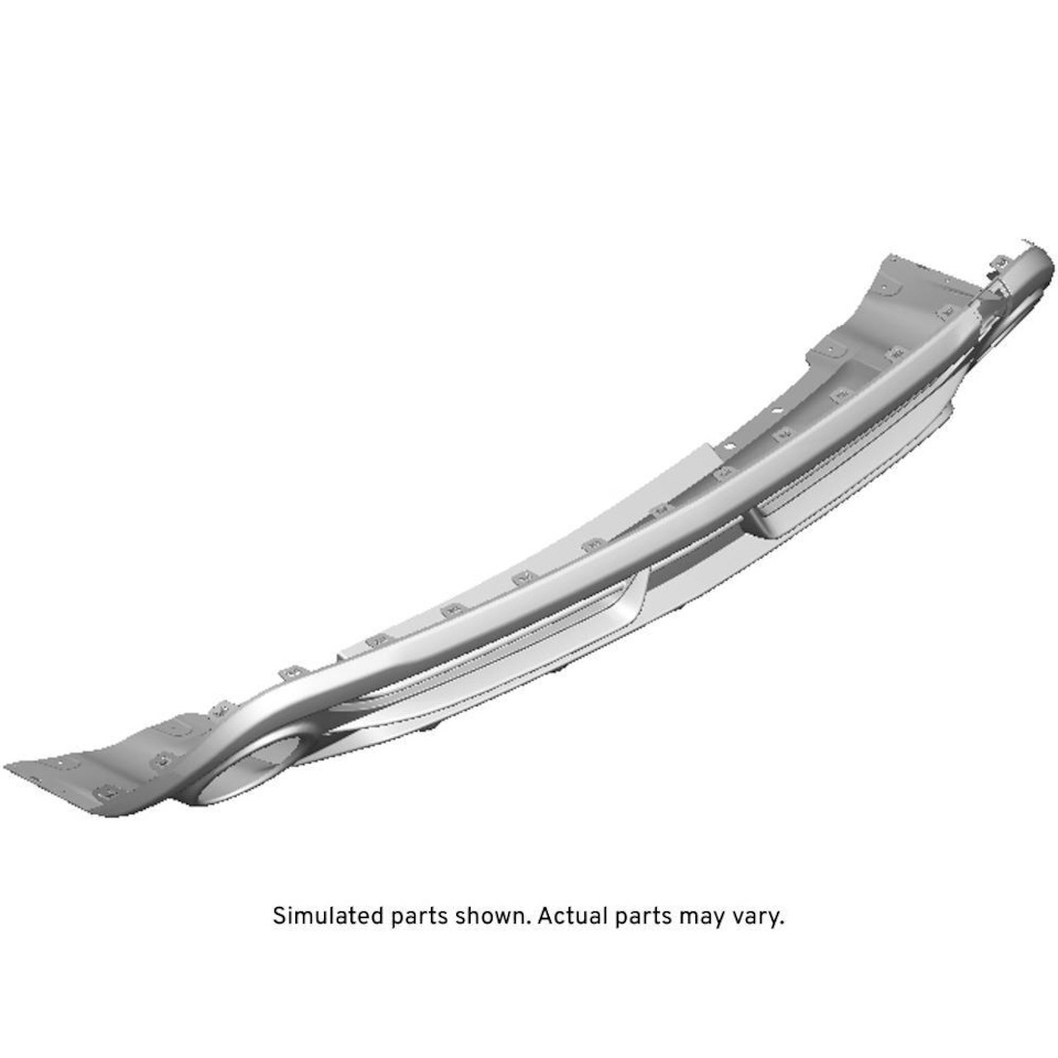 42853047 Панель облицовки заднего бампера GM | Запчасти на DRIVE2