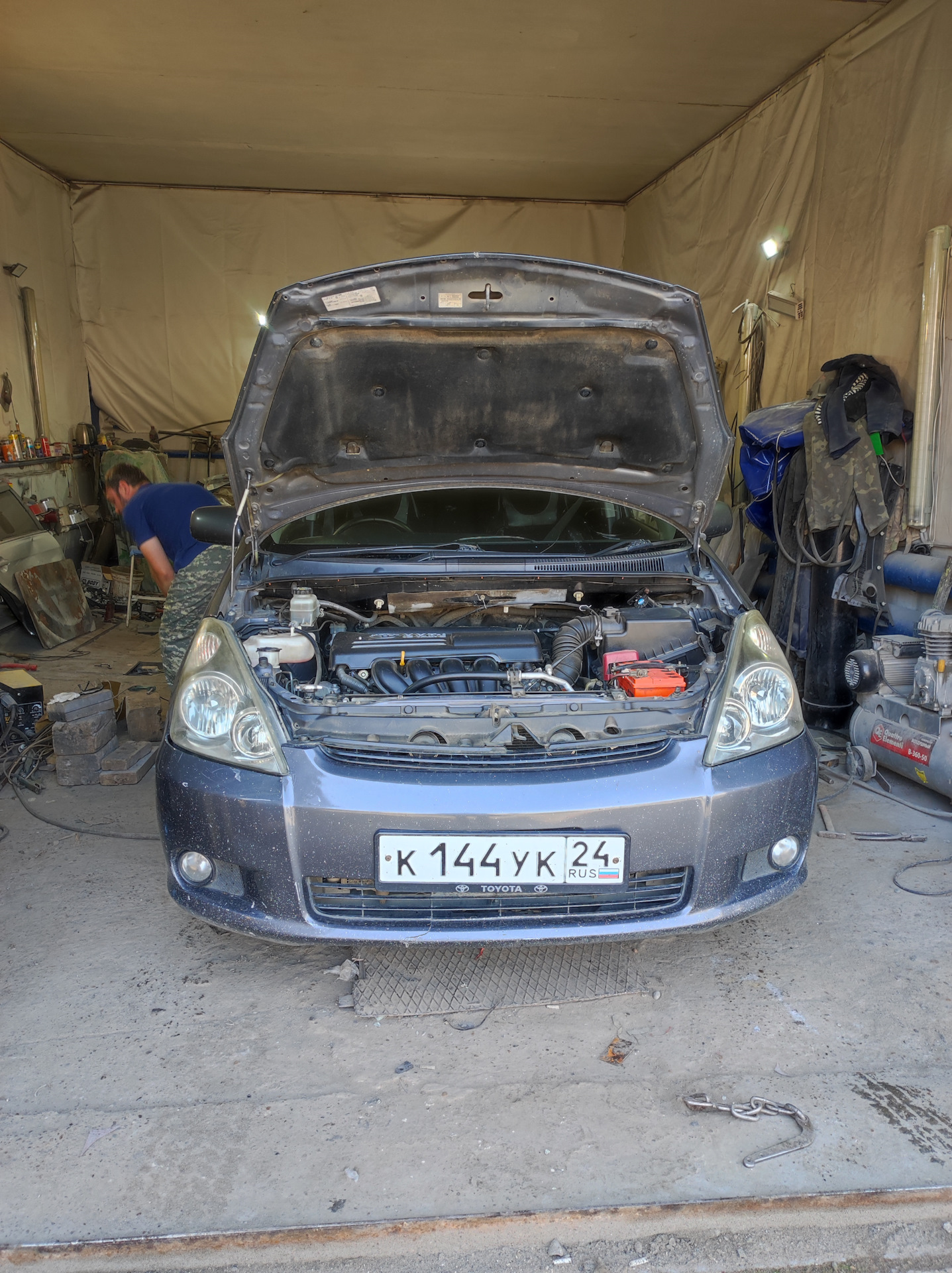 #снова — Toyota Wish (AE10), 1,8 л, 2004 года | поломка | DRIVE2