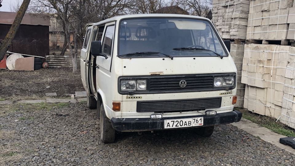 Volkswagen Transporter T3 2.0 бензиновый 1992 | Syncro с двигателем 2e ...