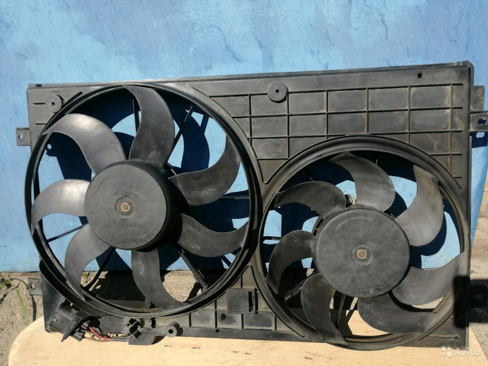 1K0121207BB Вентилятор, охлаждение двигателя VAG | Запчасти на DRIVE2