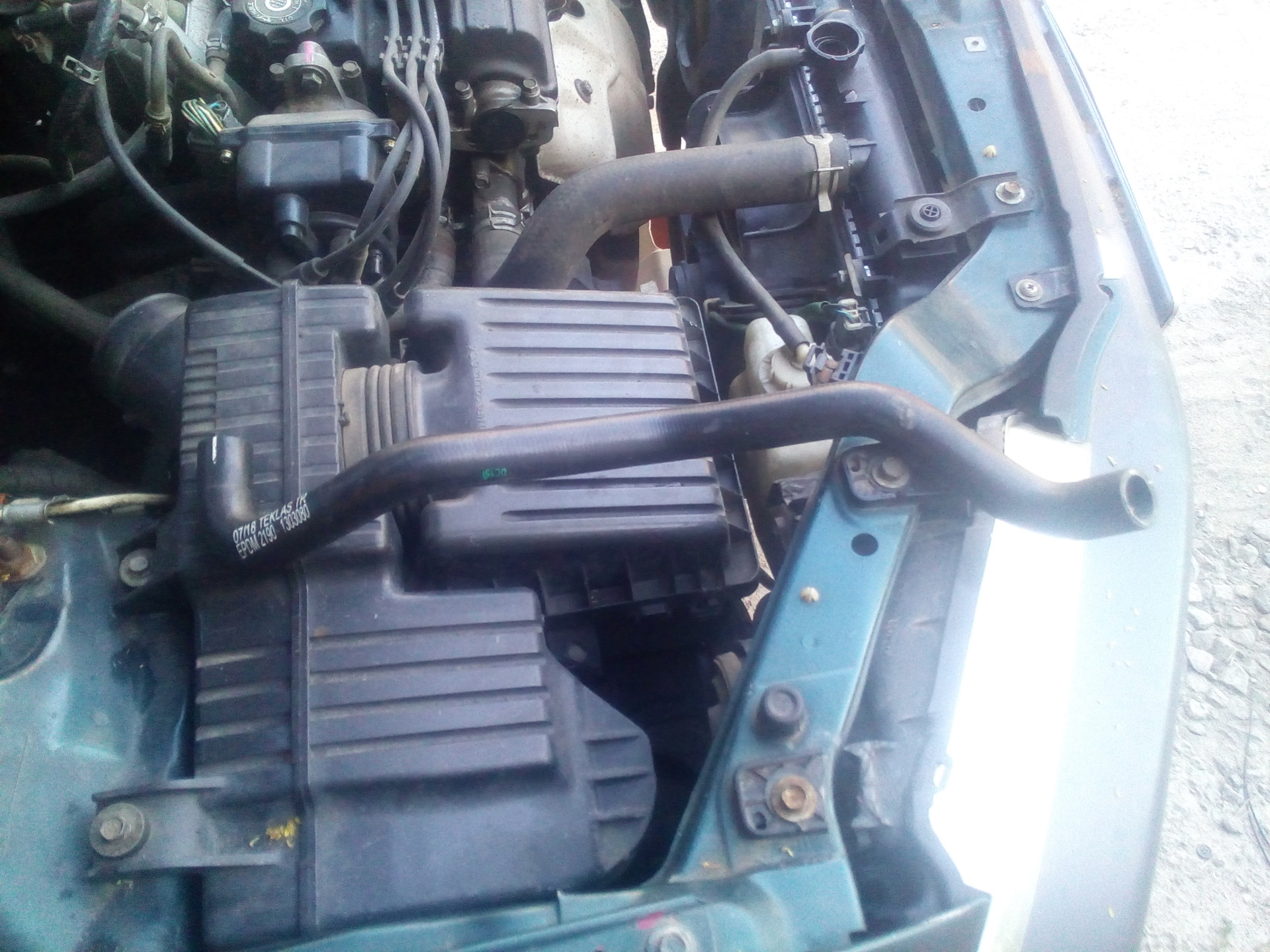 подводящий патрубок печки! — Honda CR-V (RD1/RD2), 2 л, 1996 года ...