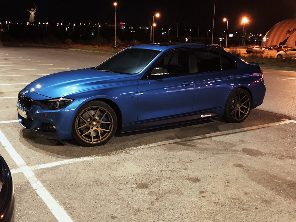 Фото на 18 rays и 19 z-performance — BMW 3 series (F30), 3 л, 2015 года ...
